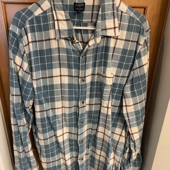 J. Crew | Shirts | J Crew Flannel Shirt | Poshmark